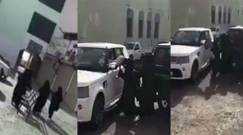 بالفيديو: شاب يتحرش بفتاة سعودية ويحاول نزع حجابها في تبوك | Gheir